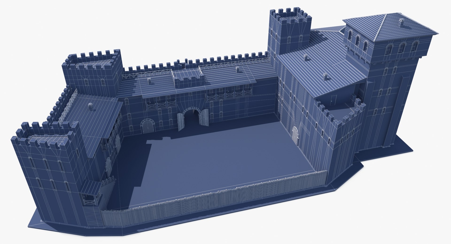 Medieval Stronghold 01 3D model - TurboSquid 2096136