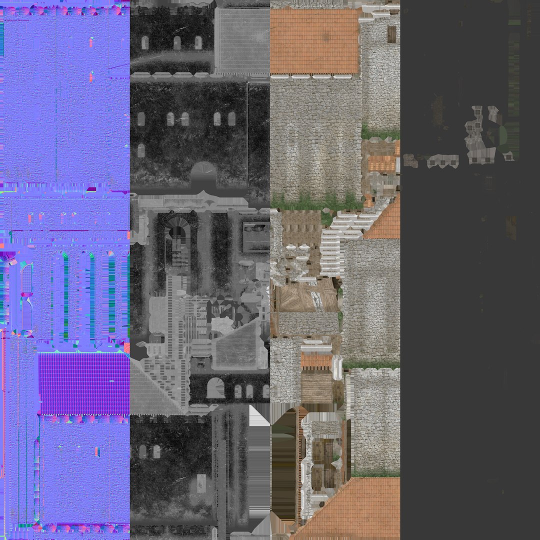 Medieval Stronghold 01 3D model - TurboSquid 2096136