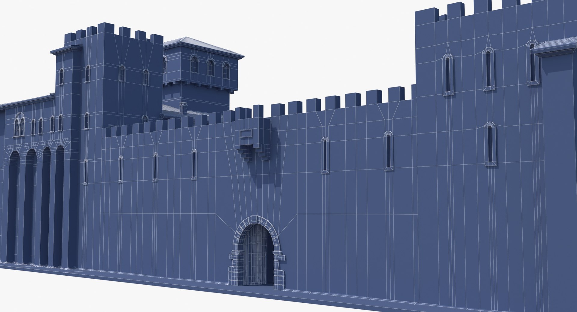 Medieval Stronghold 01 3D Model - TurboSquid 2096136