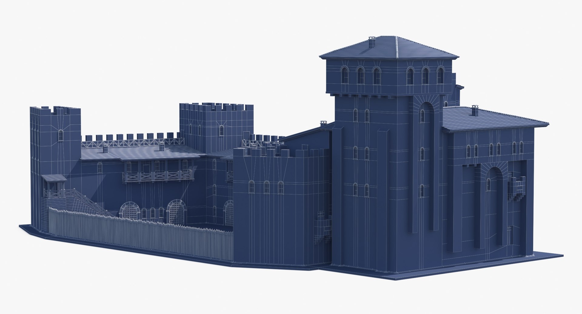 Medieval Stronghold 01 3D Model - TurboSquid 2096136