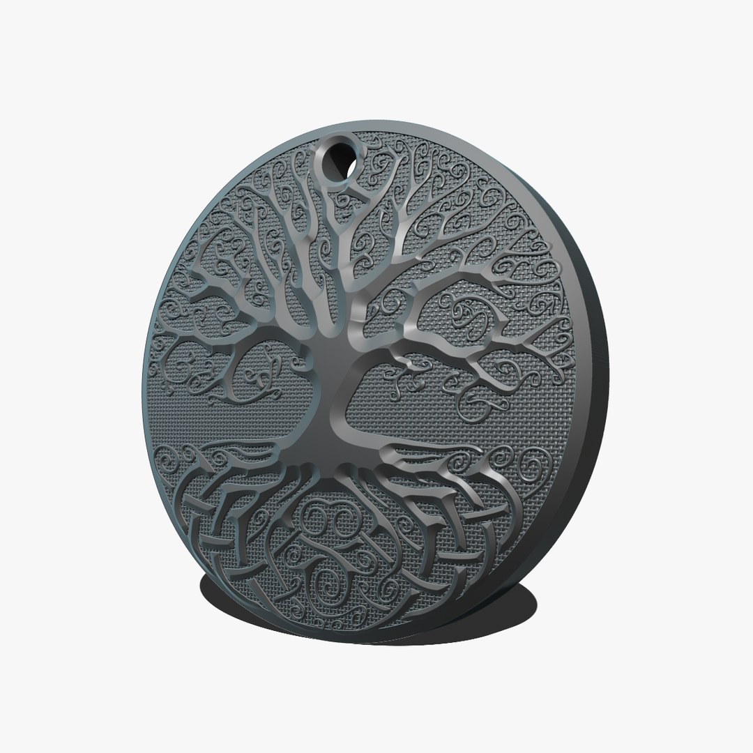 3D Tree medalion model - TurboSquid 2105686