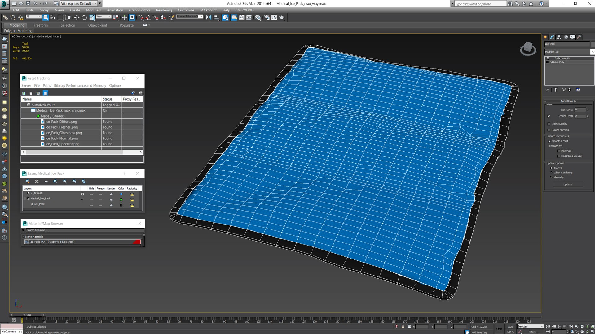 3D Medical Ice Pack Model - TurboSquid 2160934