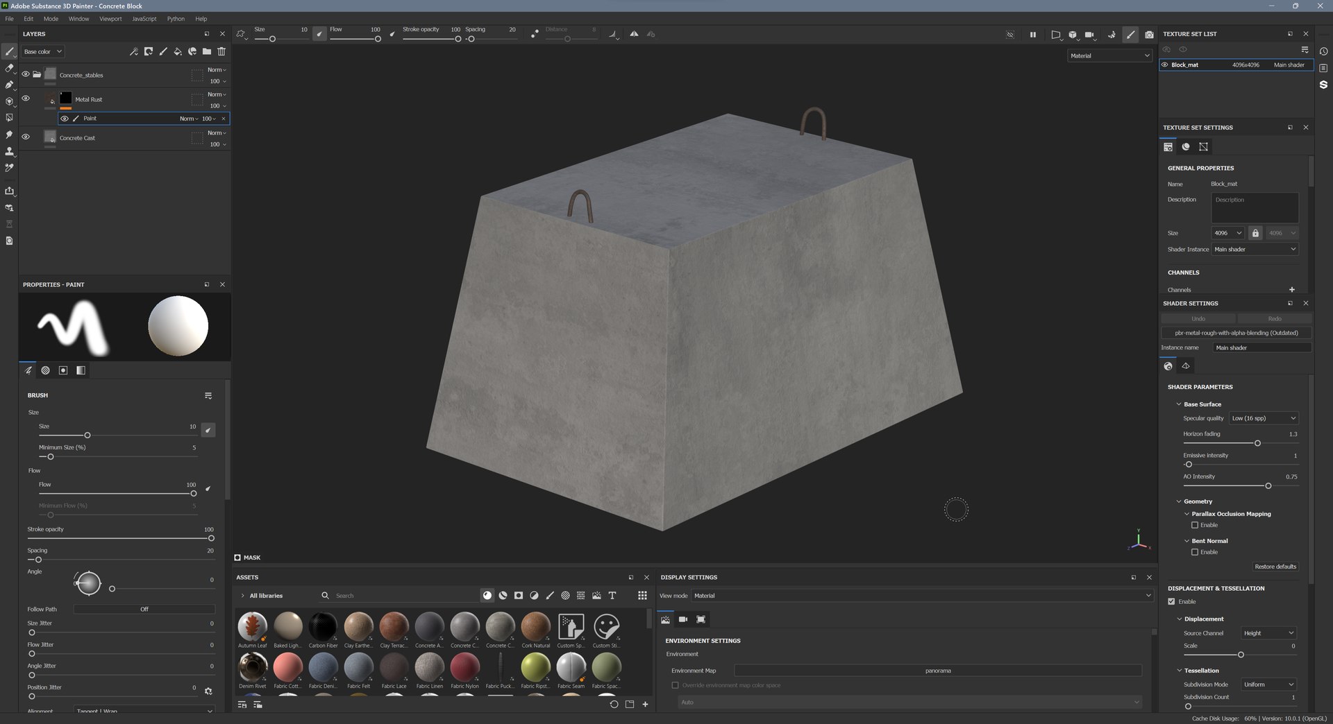 3D Concrete Block Model - TurboSquid 2292985