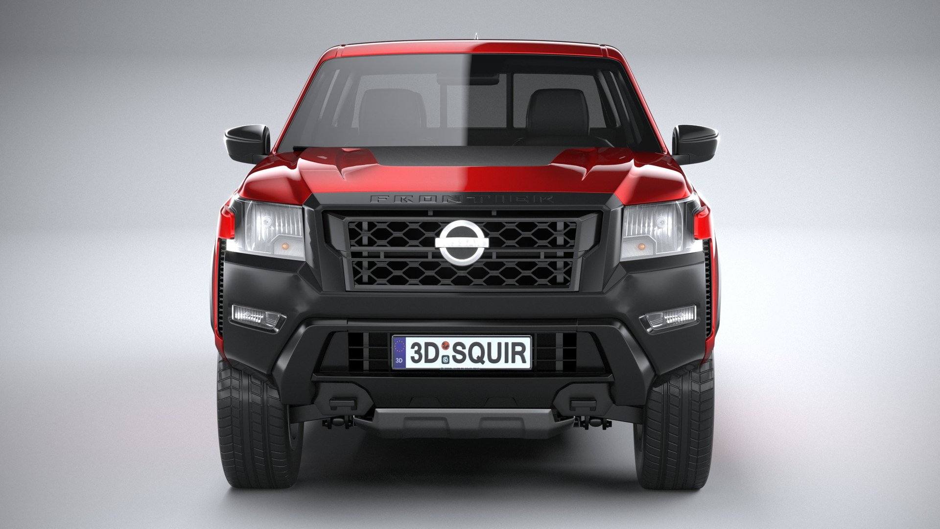 Nissan Frontier Hardbody 2024 3D model - TurboSquid 2146301