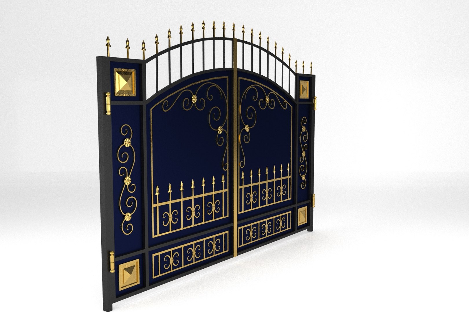 Iron Gate 3D Model - TurboSquid 1327772