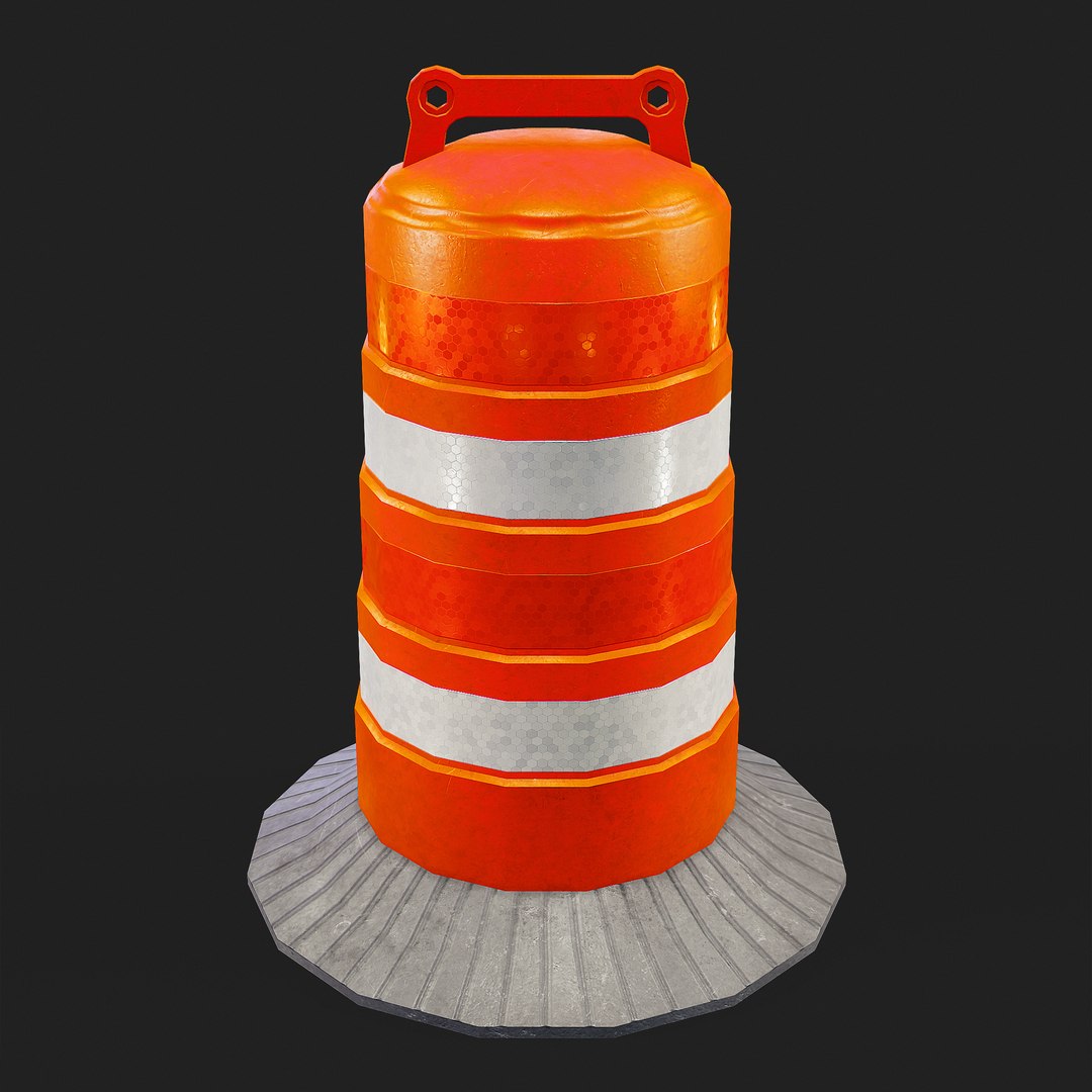 3D Traffic Safety Collection - TurboSquid 2044353