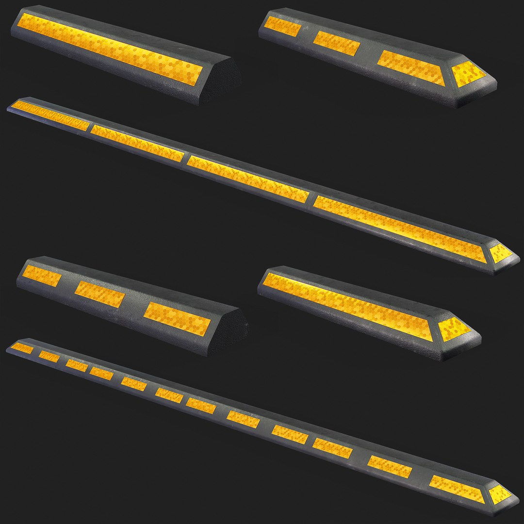 3D Traffic Safety Collection - TurboSquid 2044353