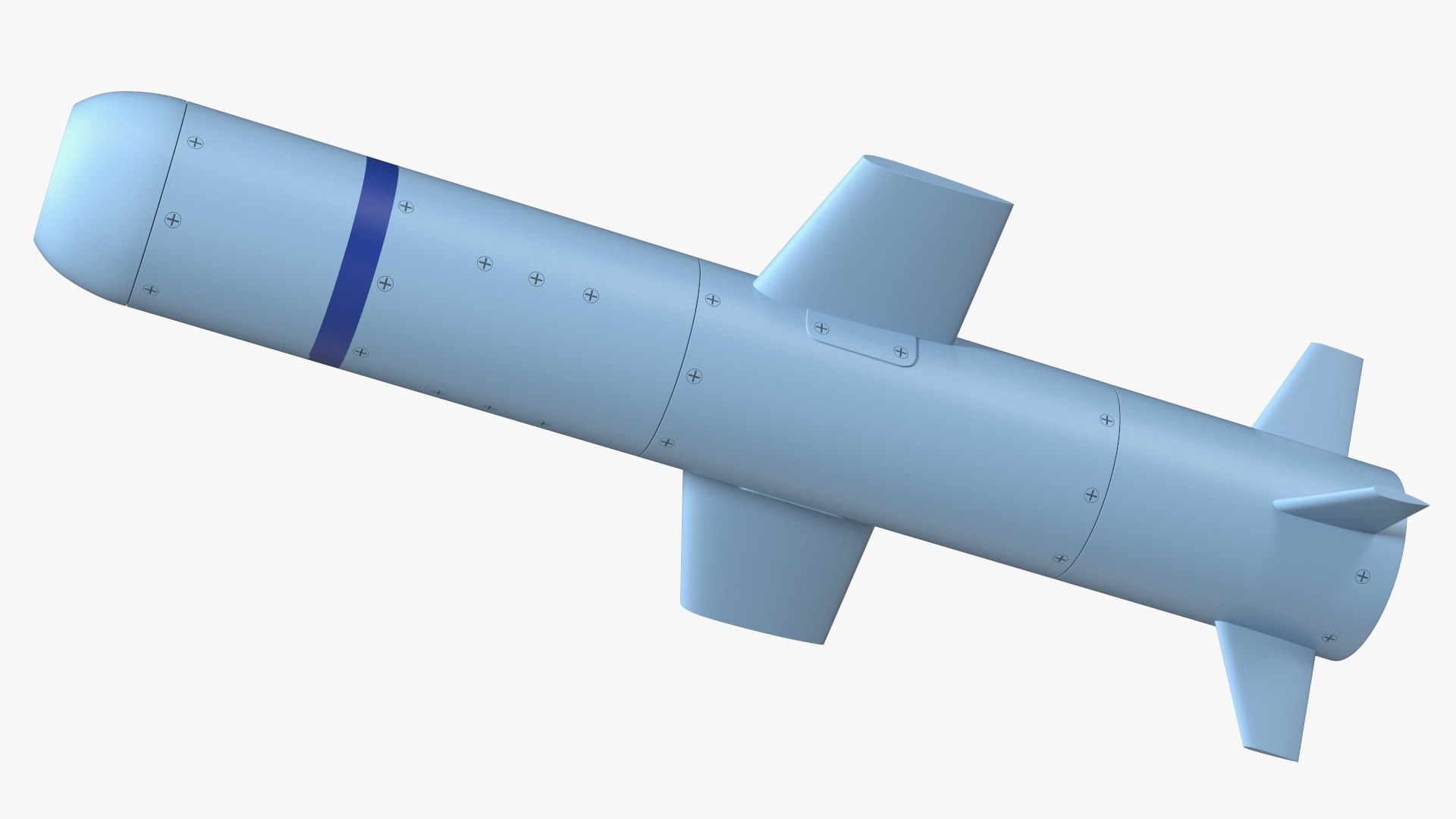 Laser Guided Miniature Munition Rocket 3D Model - TurboSquid 2133390