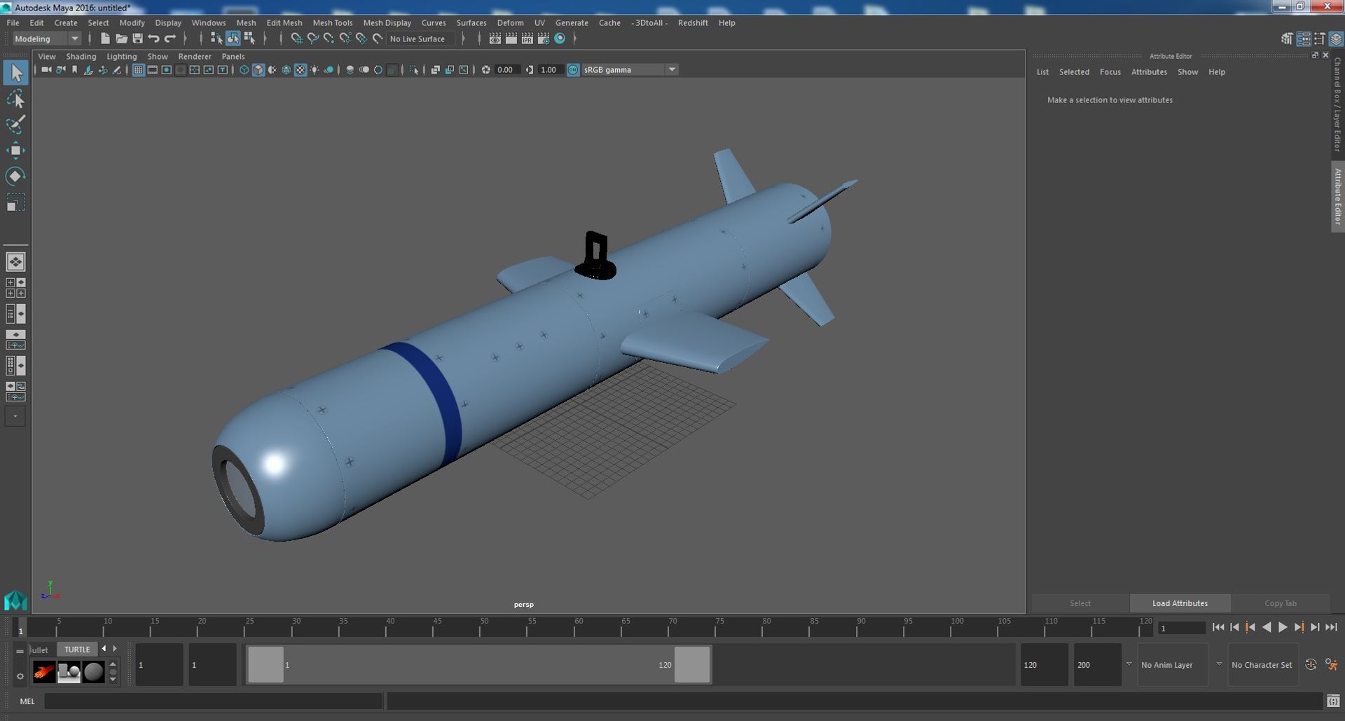 Laser Guided Miniature Munition Rocket 3D Model - TurboSquid 2133390