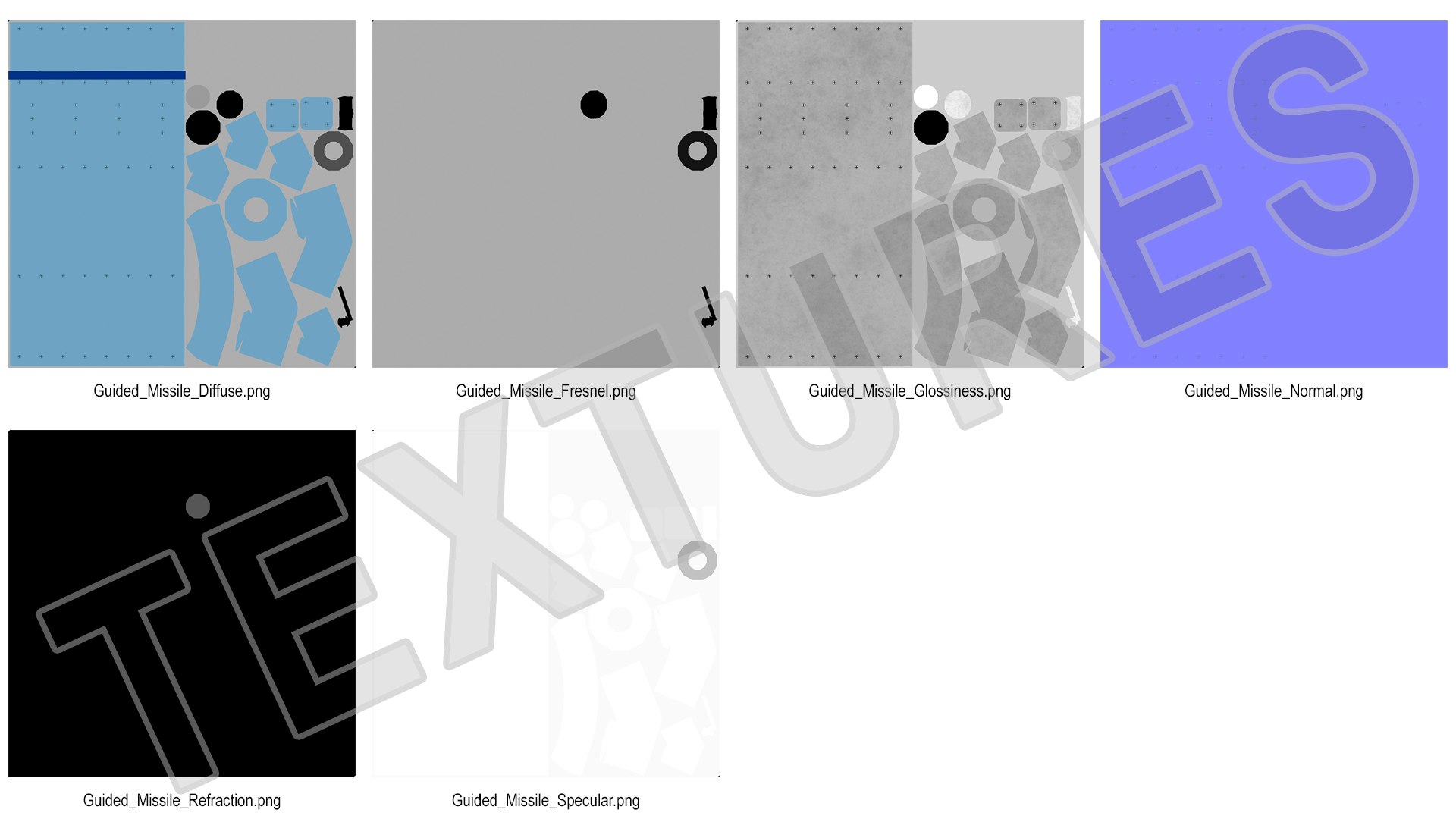 Laser Guided Miniature Munition Rocket 3D Model - TurboSquid 2133390