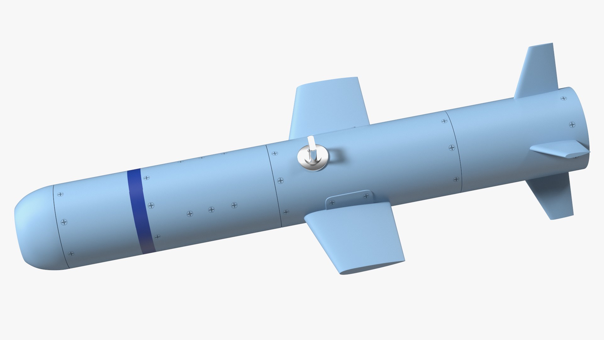 Laser Guided Miniature Munition Rocket 3D Model - TurboSquid 2133390