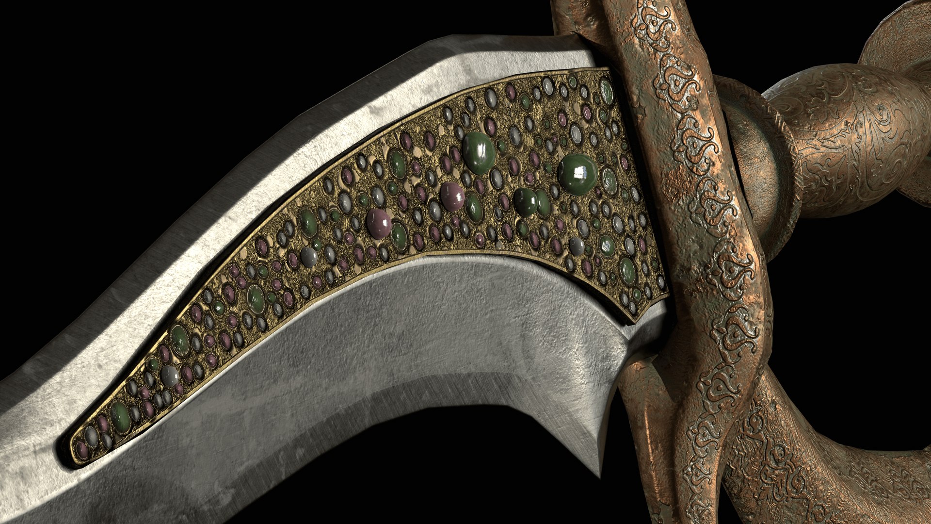 3D Model Gluttony Dagger - TurboSquid 2381499