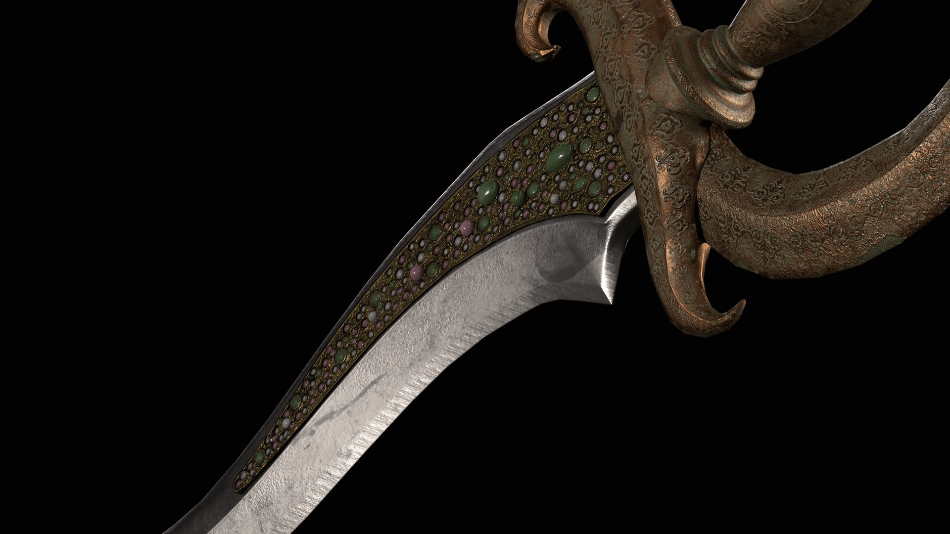 3D Model Gluttony Dagger - TurboSquid 2381499
