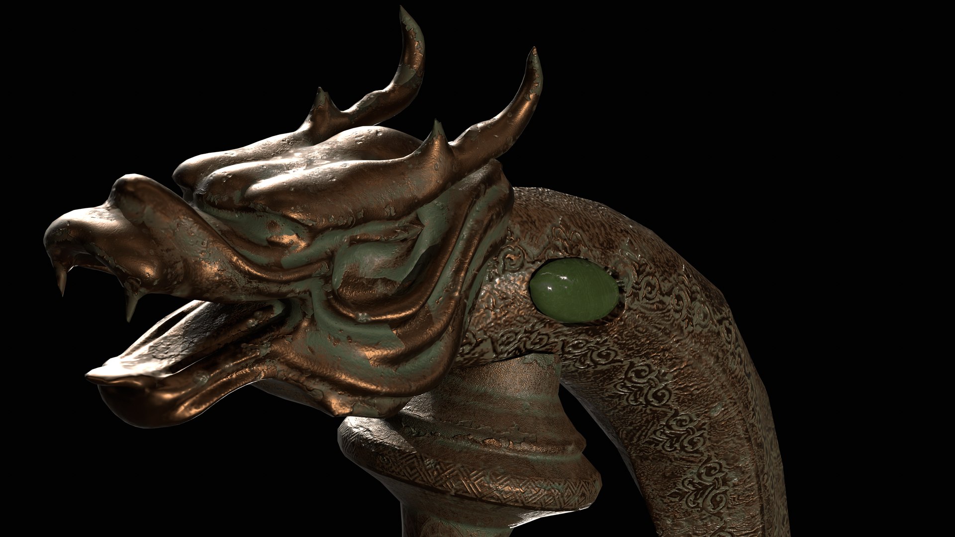 3D Model Gluttony Dagger - TurboSquid 2381499