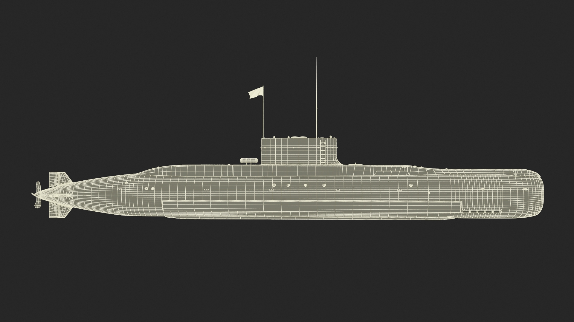 Iranian Fateh Semi Heavy Submarine 3D Model - TurboSquid 2302419