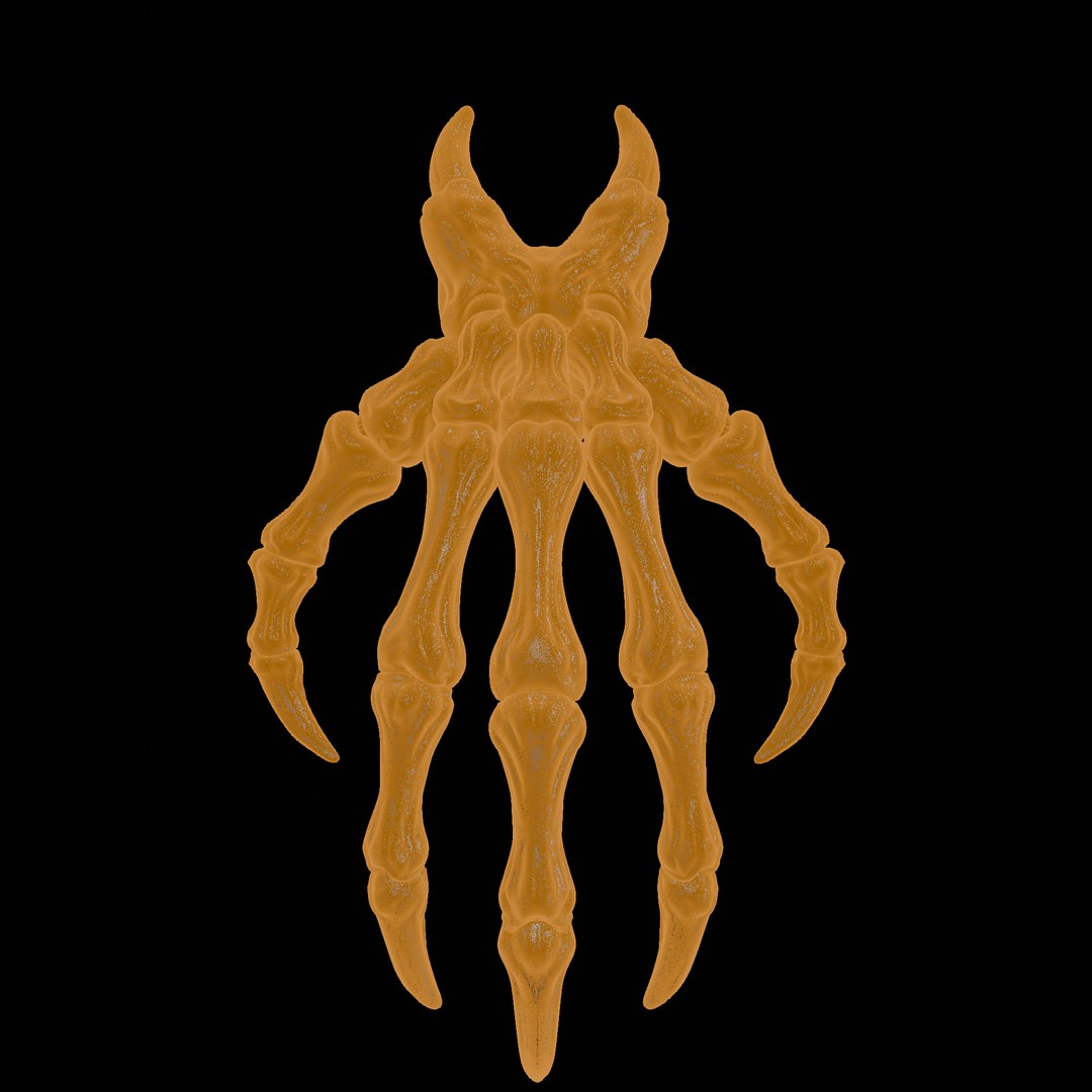 3D Bone Dragon Claw 3D Print Model Model - TurboSquid 2517647
