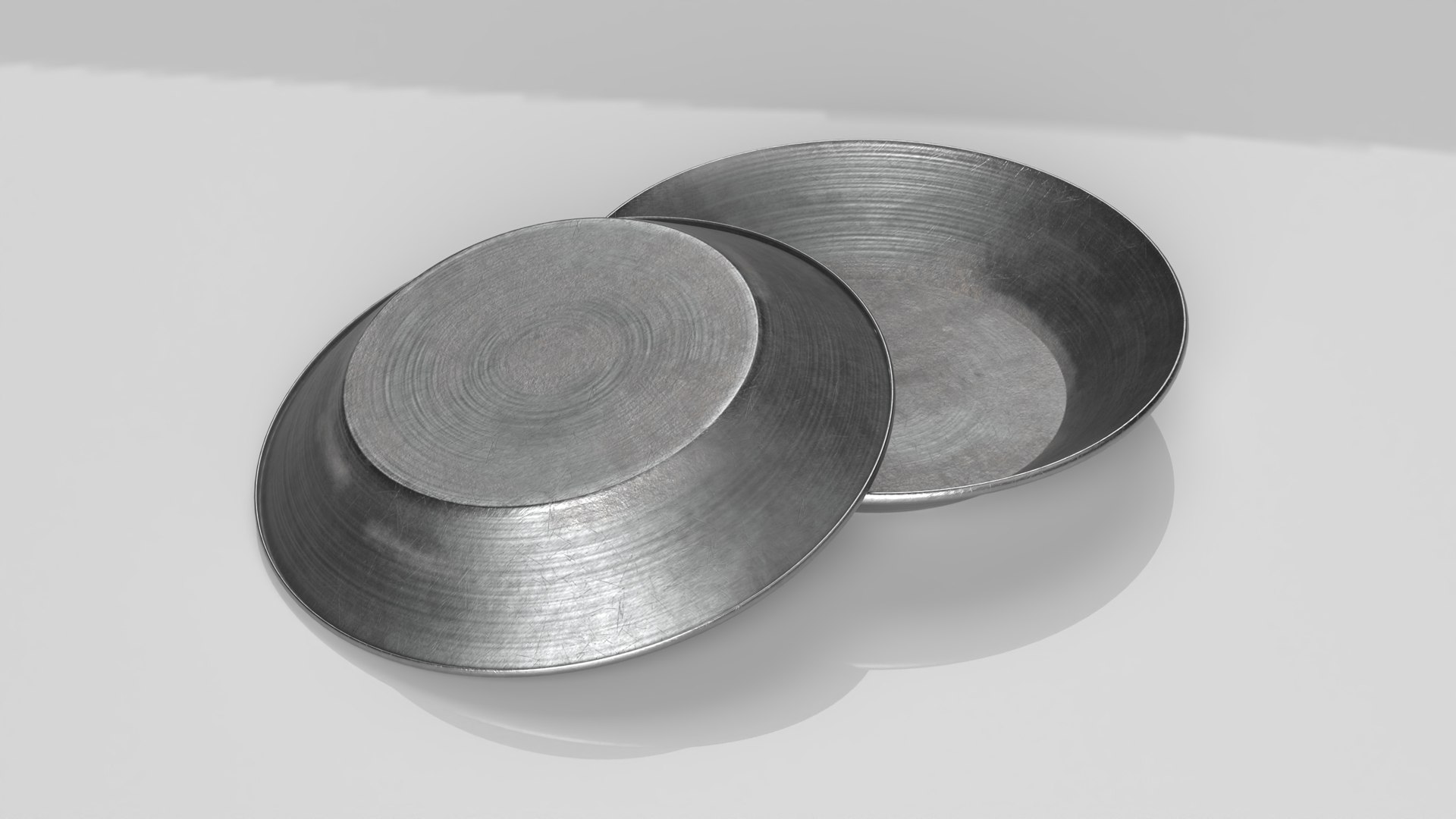 Gold Mining Metal Pan Model - TurboSquid 2309920