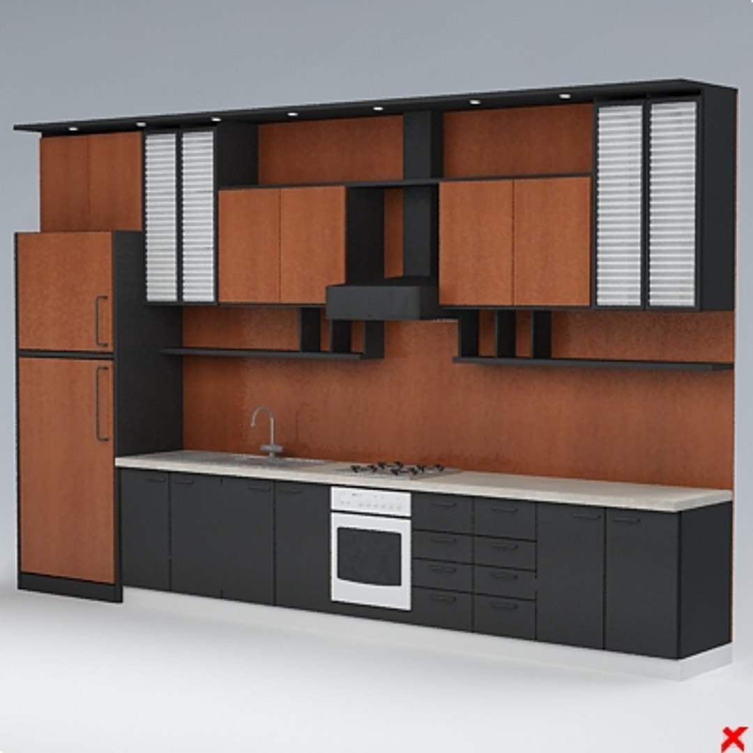 Kitchen 3d 3ds