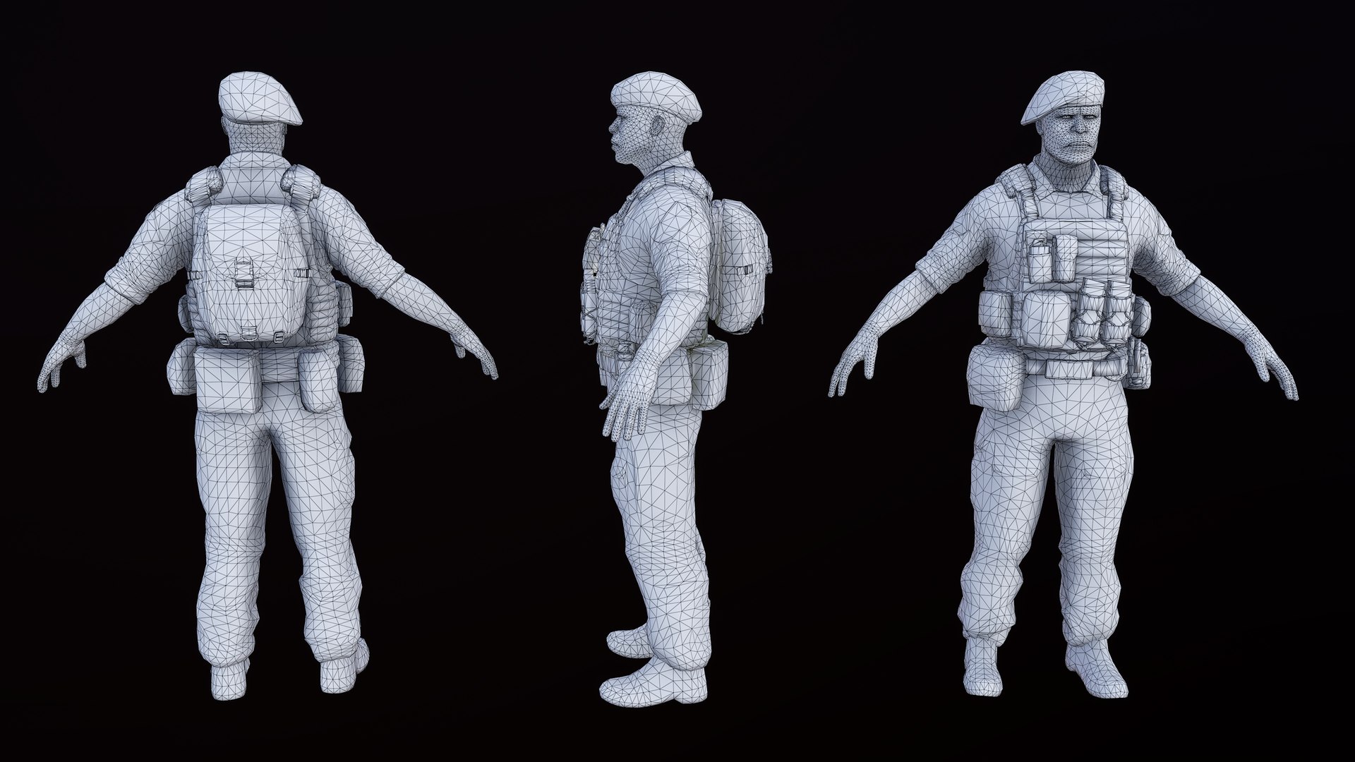 Character Pbr Animations 3D Model - TurboSquid 1638530