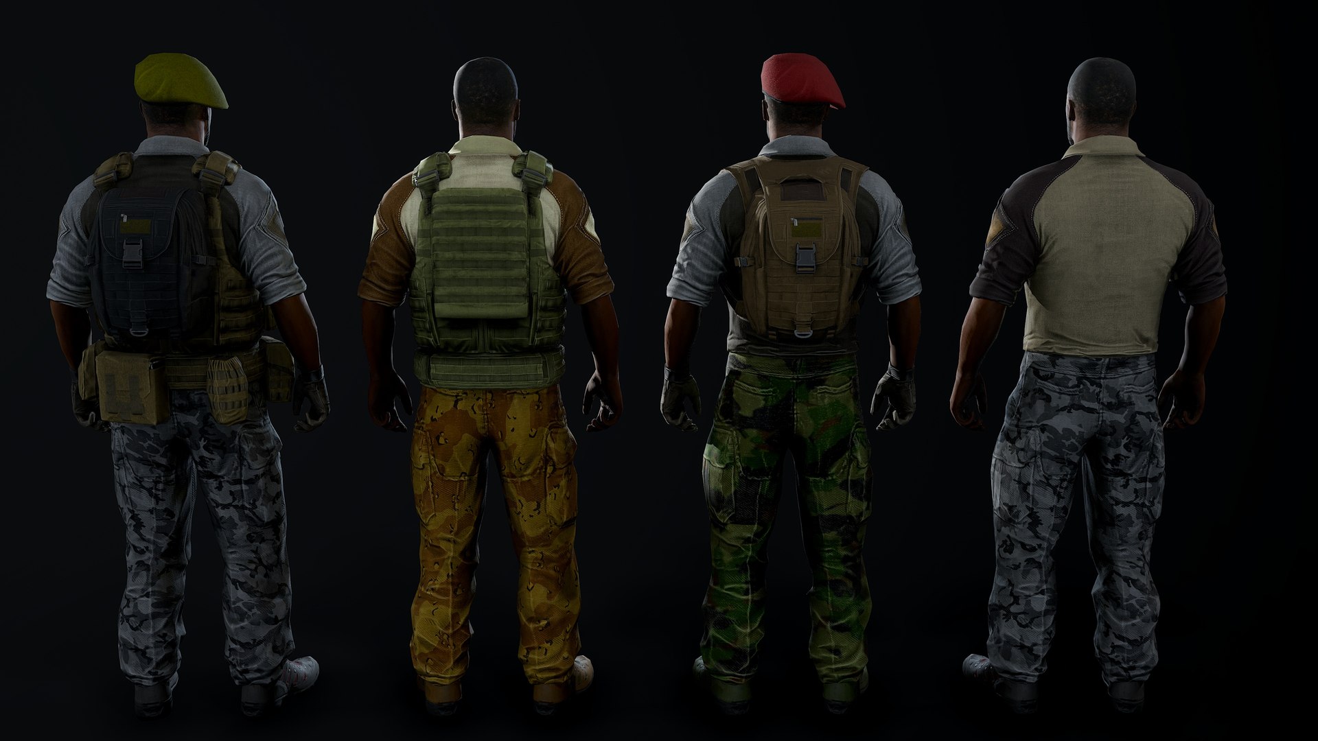 Character Pbr Animations 3D Model - TurboSquid 1638530