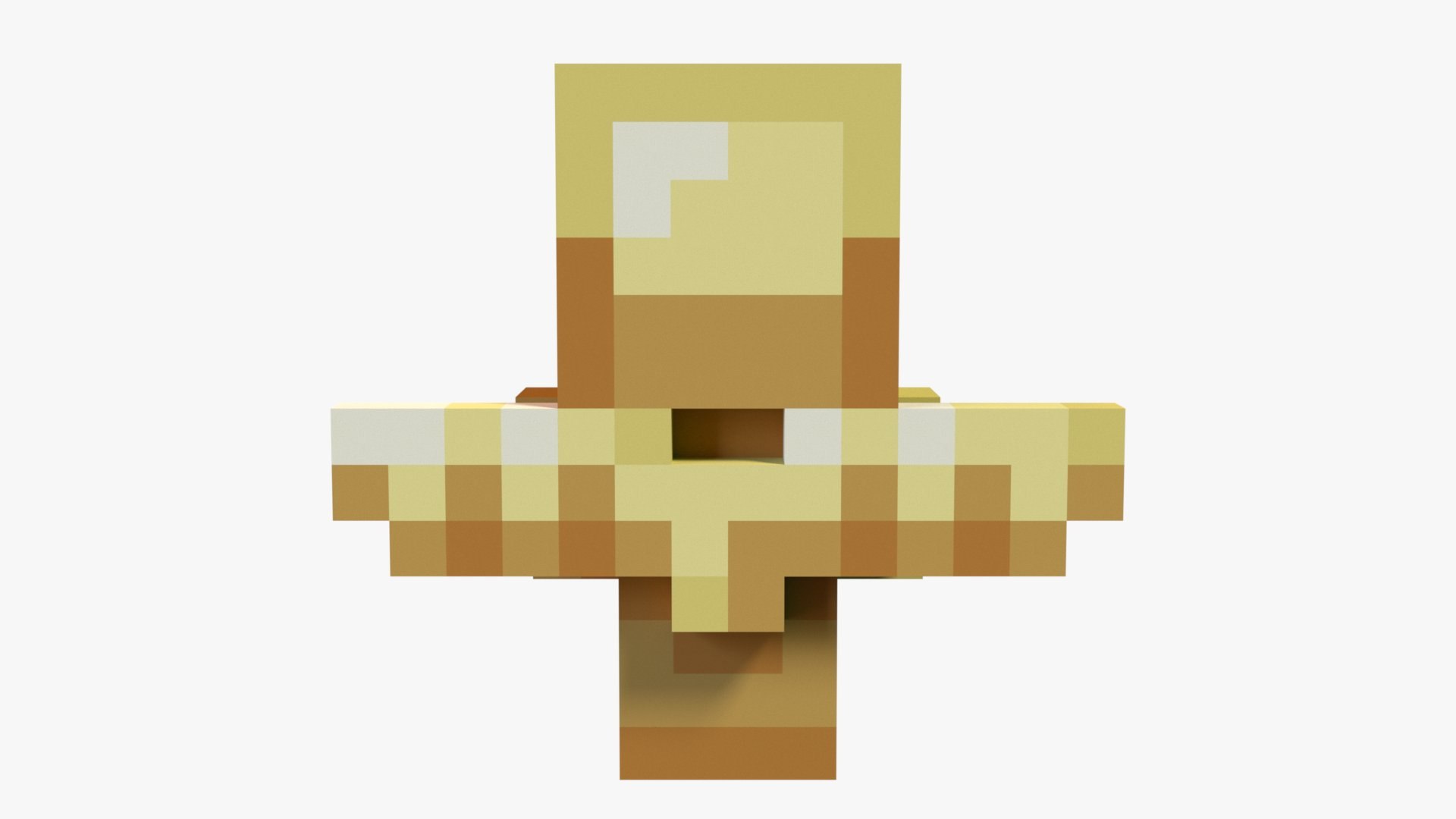 Minecraft Totem Of Undying Model - TurboSquid 1931234