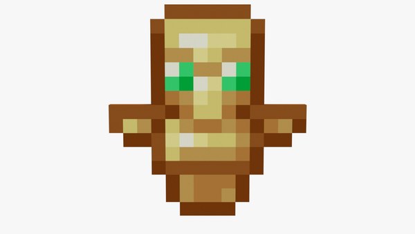 Minecraft Totem Of Undying 3D 모델 - TurboSquid 1931234
