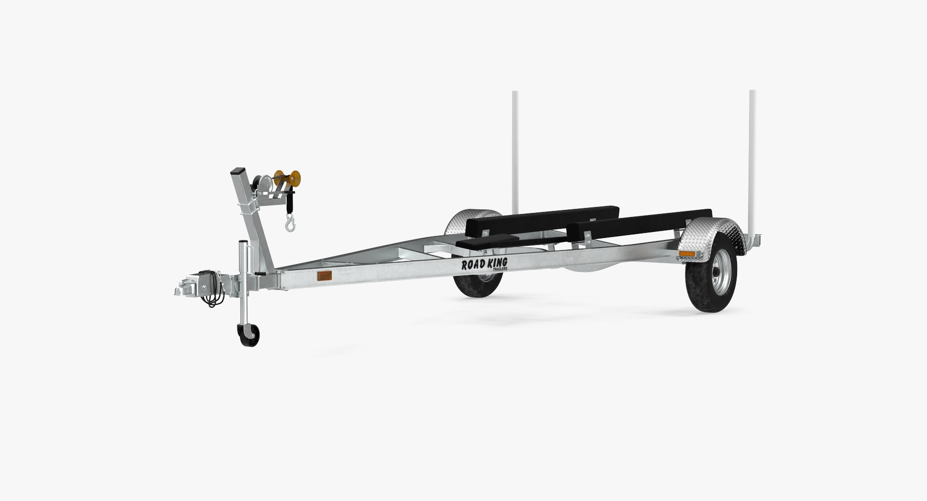 modelo 3d Tipo de patín de remolque de barco - TurboSquid 1225556