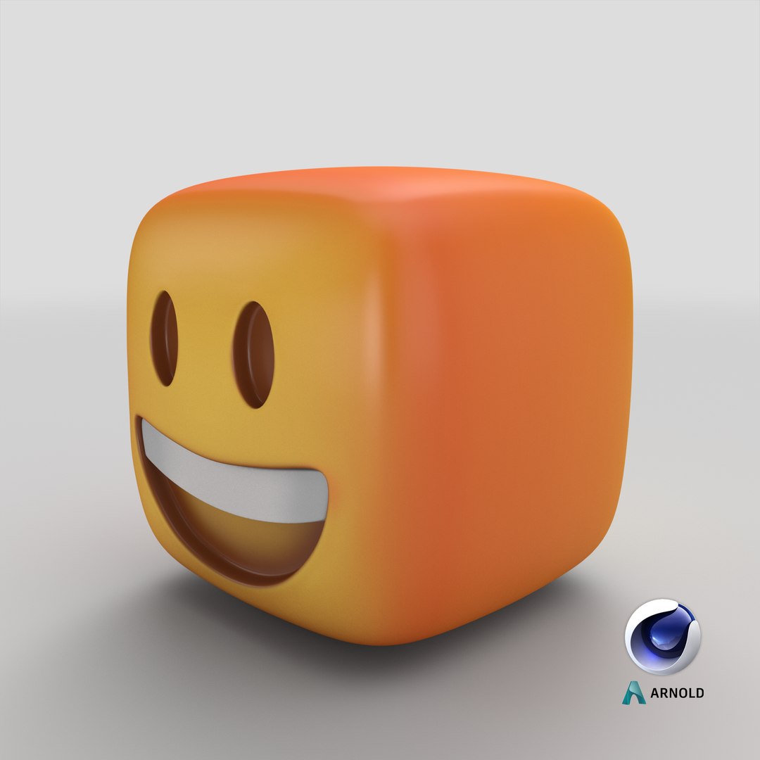 3D Smiley Face Emoji 12 - TurboSquid 2066131