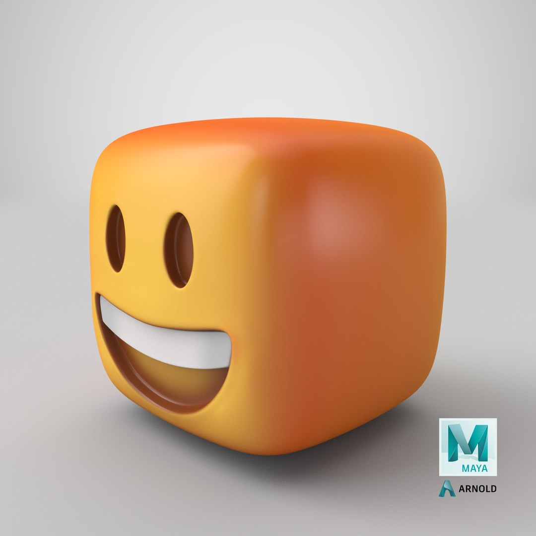 3D Smiley Face Emoji 12 - TurboSquid 2066131