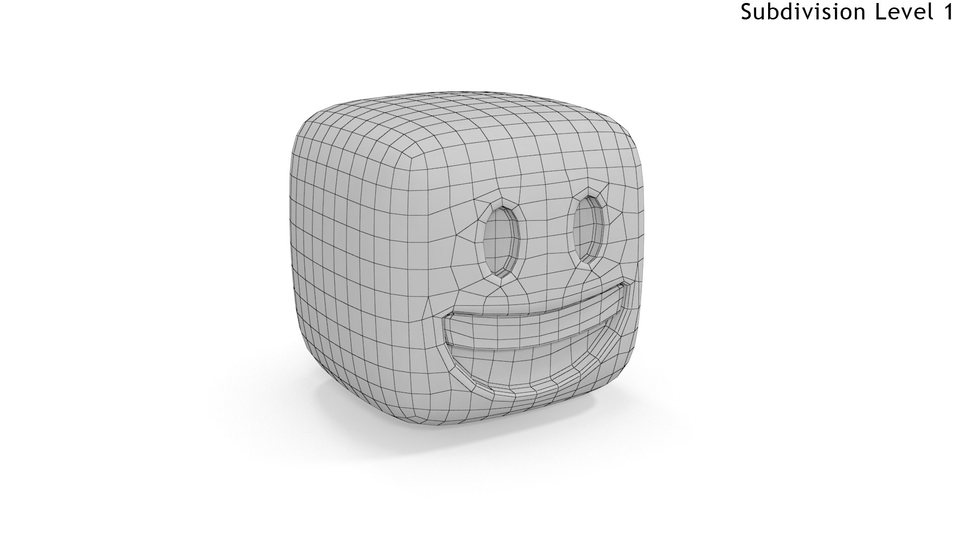 3D Smiley Face Emoji 12 - TurboSquid 2066131