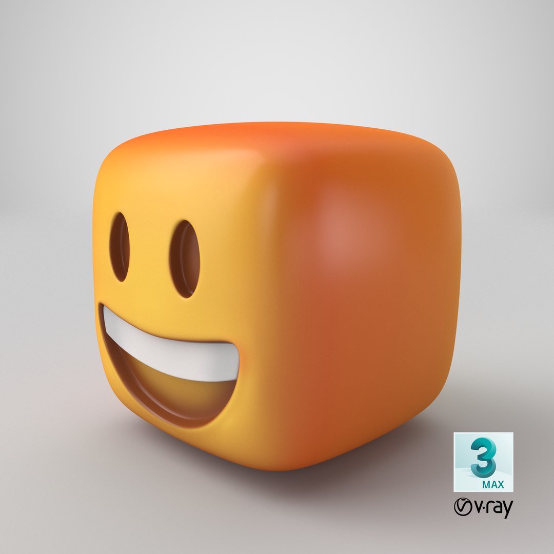 3D Smiley Face Emoji 12 - TurboSquid 2066131