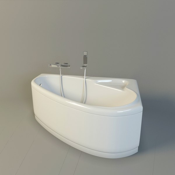 3dsmax corner bath
