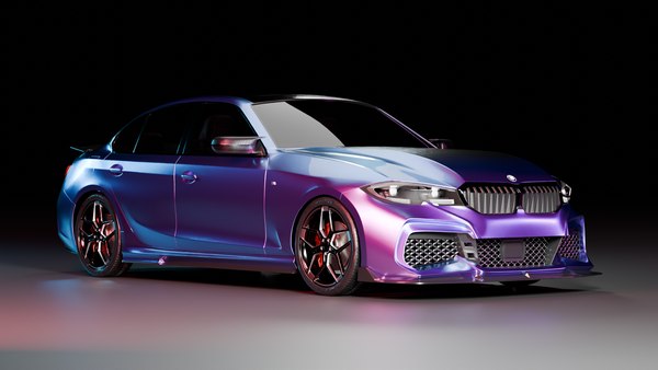 Strojenie BMW m340i Model 3D - TurboSquid 2284588