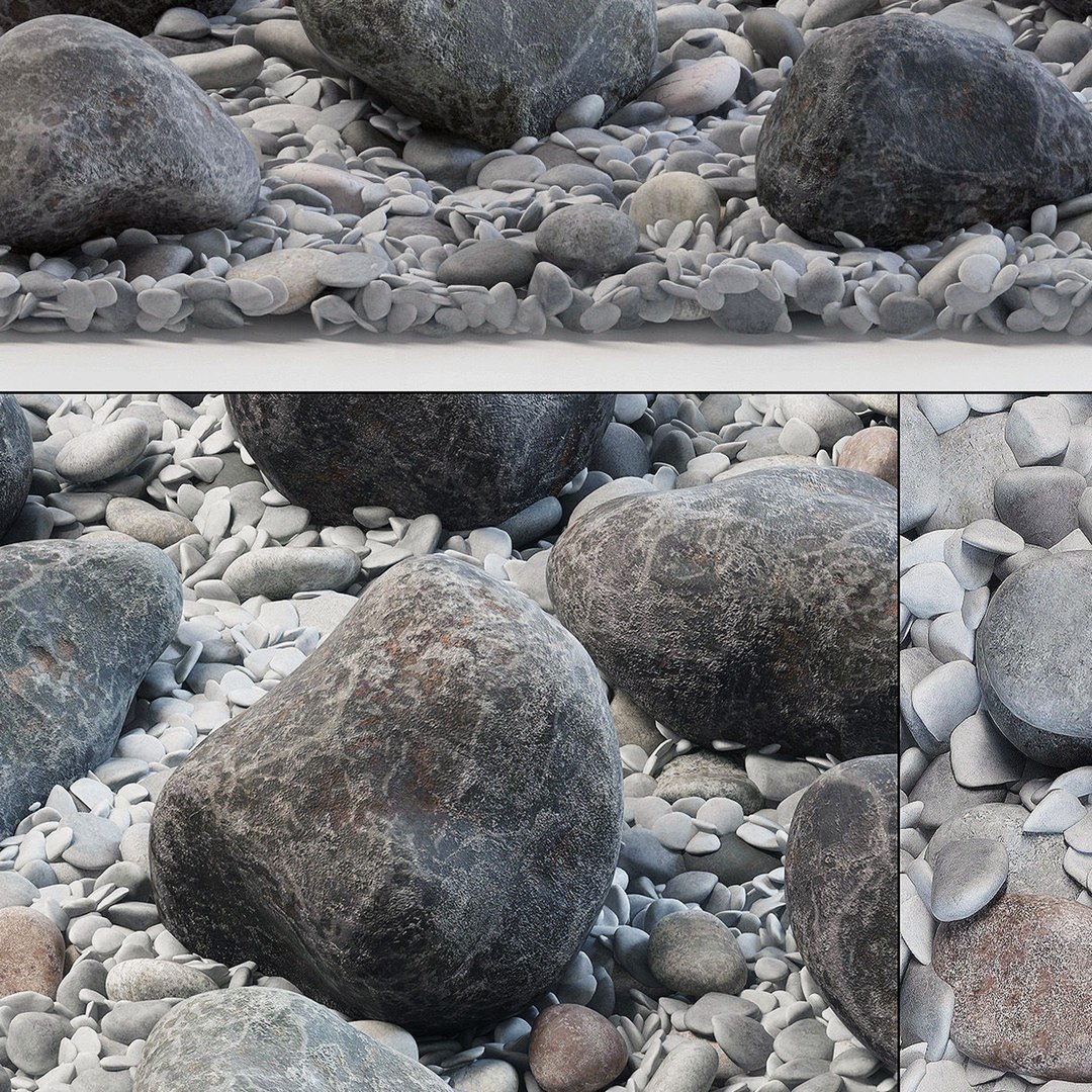 Modern Stone Rock Models 3D model - TurboSquid 2056535