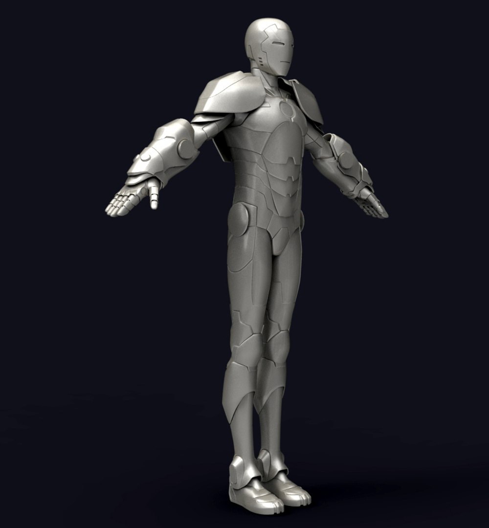 3d Robot Man