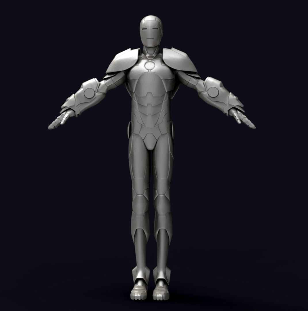 3d Robot Man