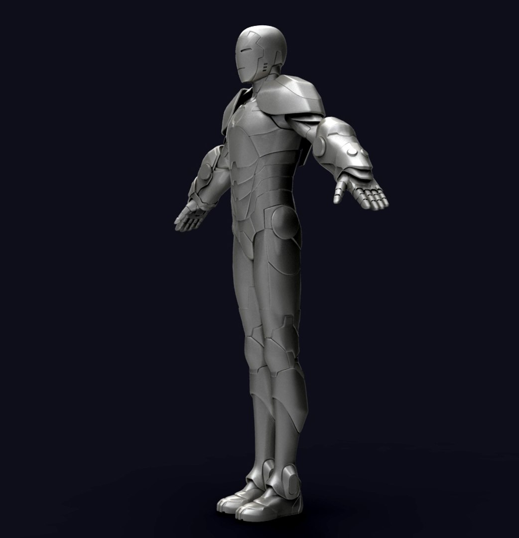 3d Robot Man