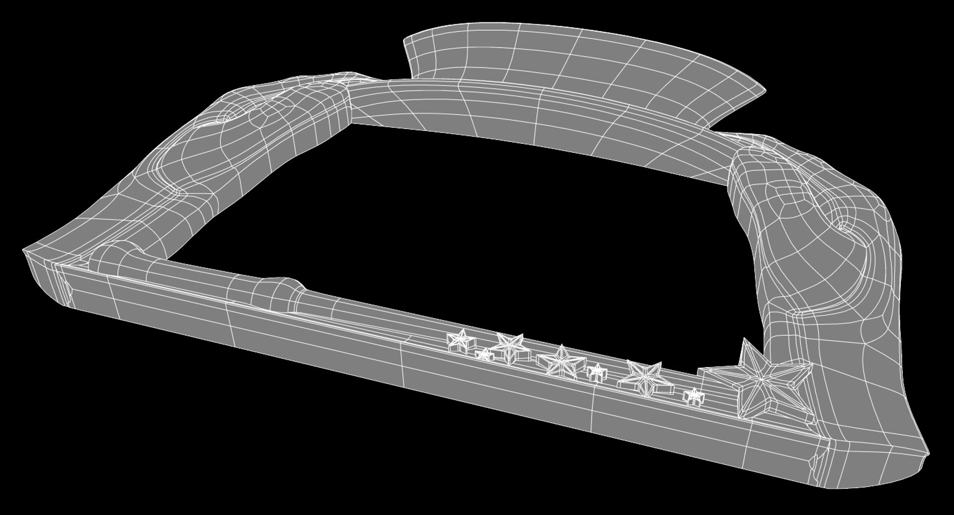 Frame 04 3d Model