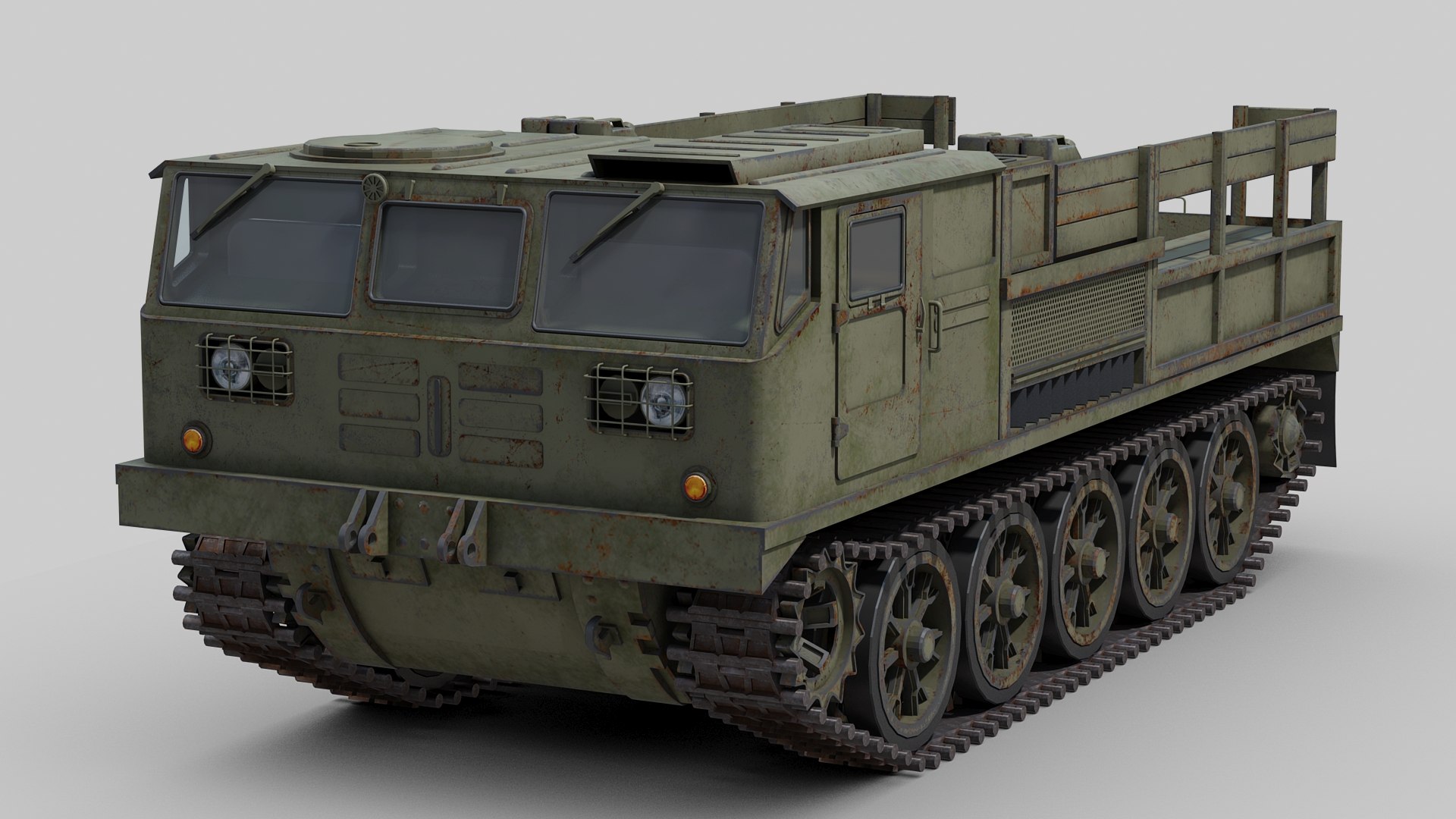 3D Model Cold Ats 59g Artillery - TurboSquid 1638229