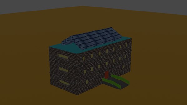 Simple building 3D - TurboSquid 2011373