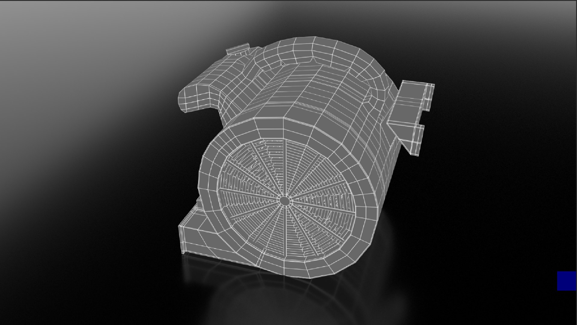 Blower Fan 3D Model - TurboSquid 2008607