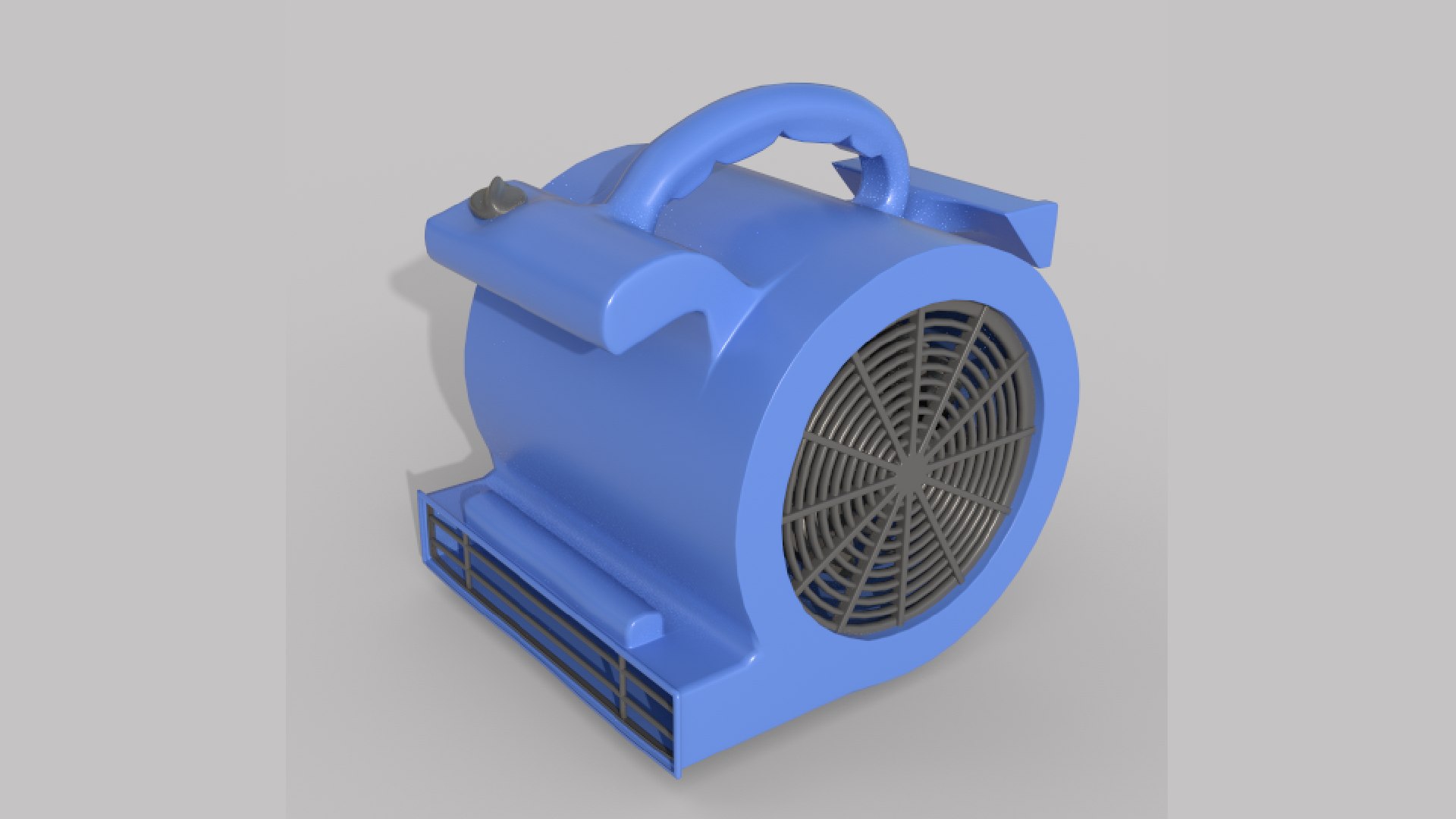 Blower Fan 3D Model - TurboSquid 2008607