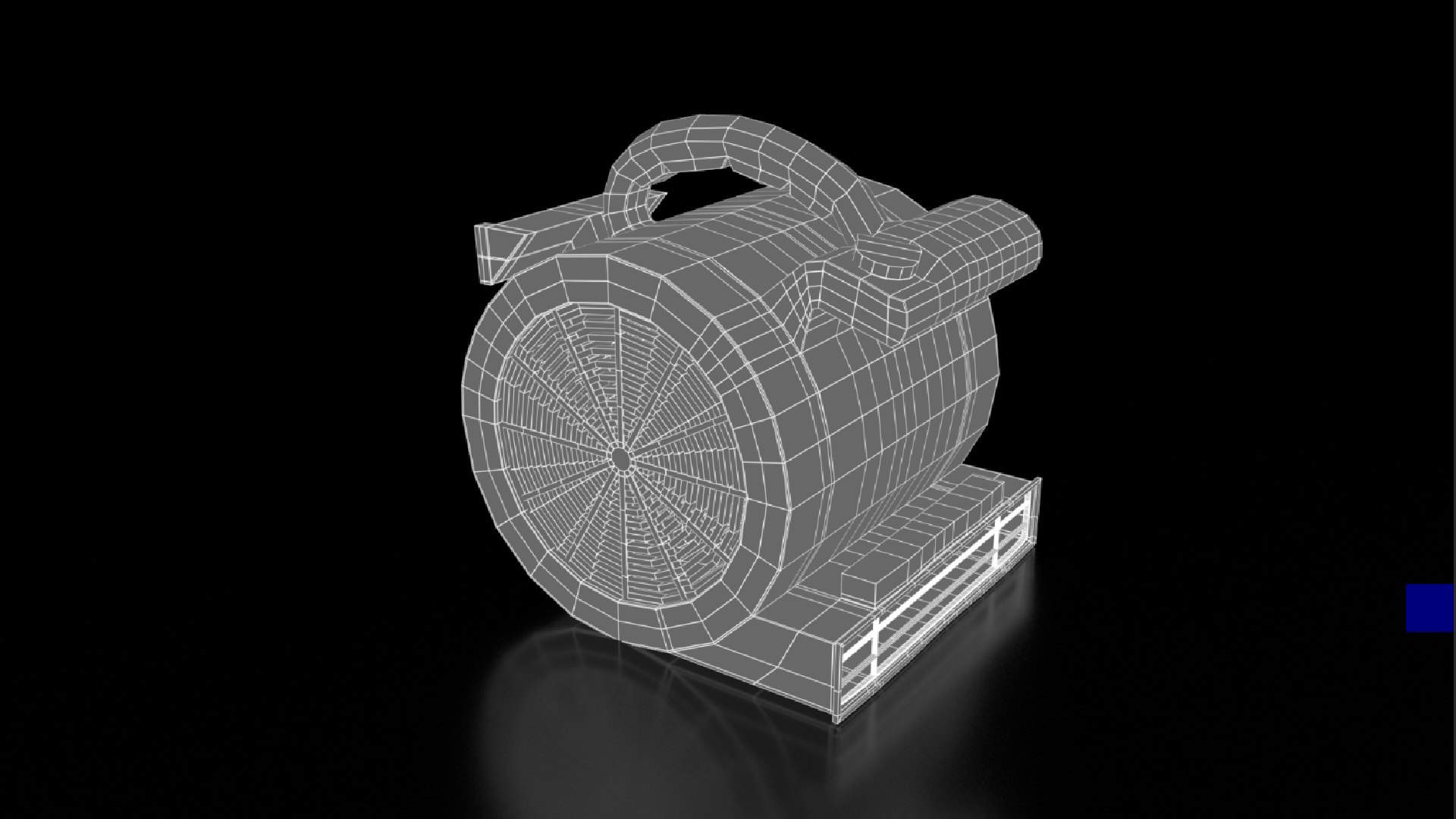 Blower Fan 3D Model - TurboSquid 2008607