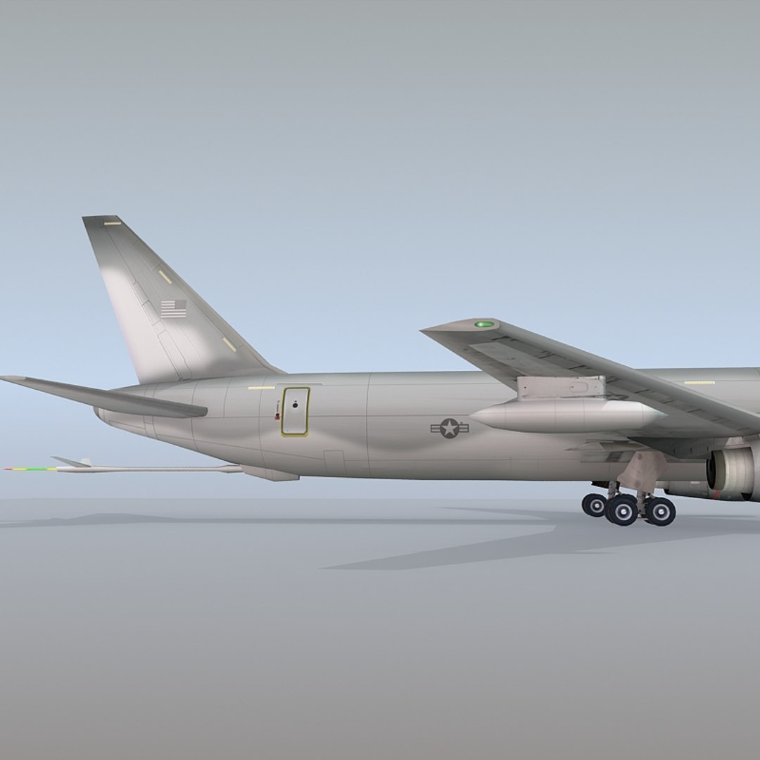 kc-767 usaf tanker 3d max