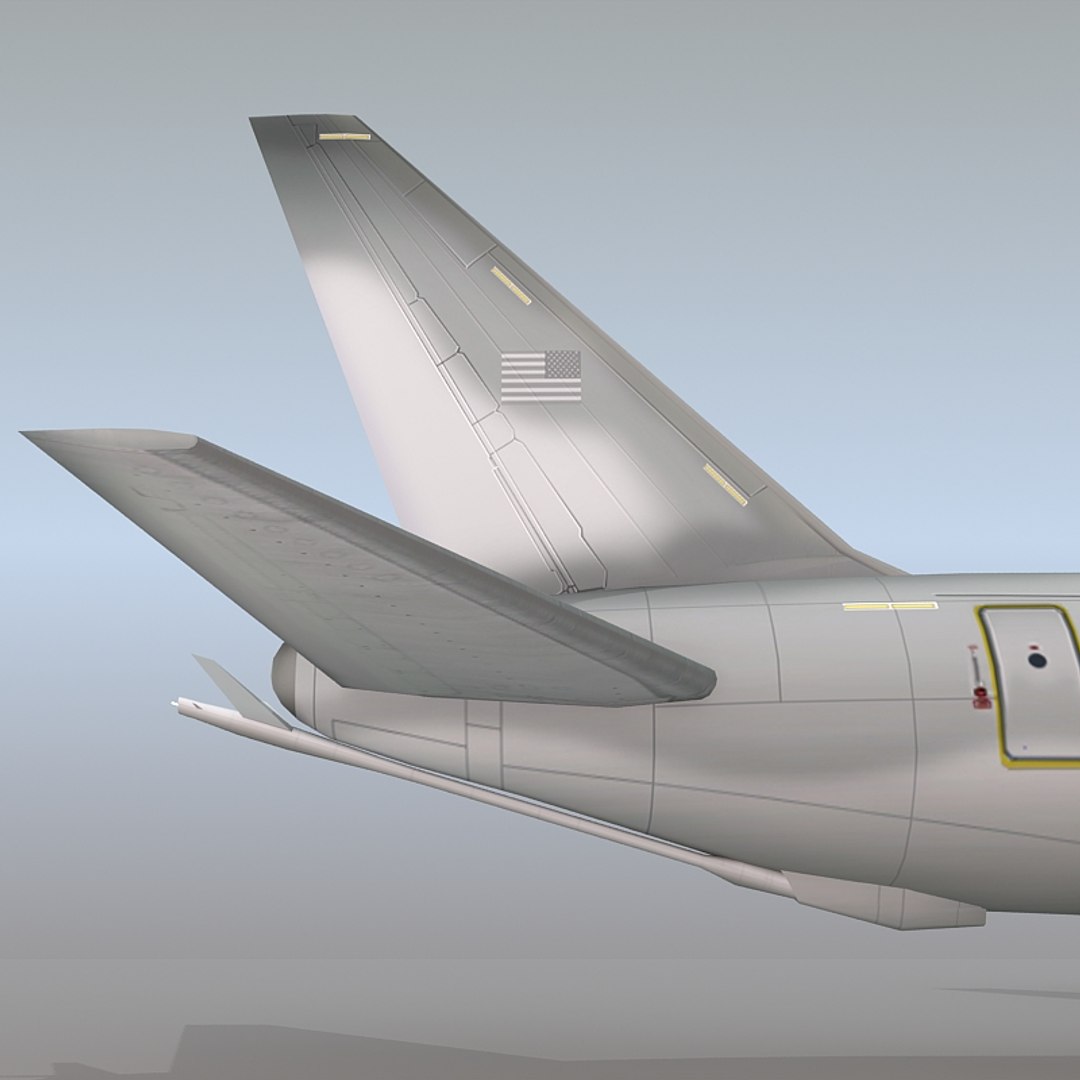 kc-767 usaf tanker 3d max