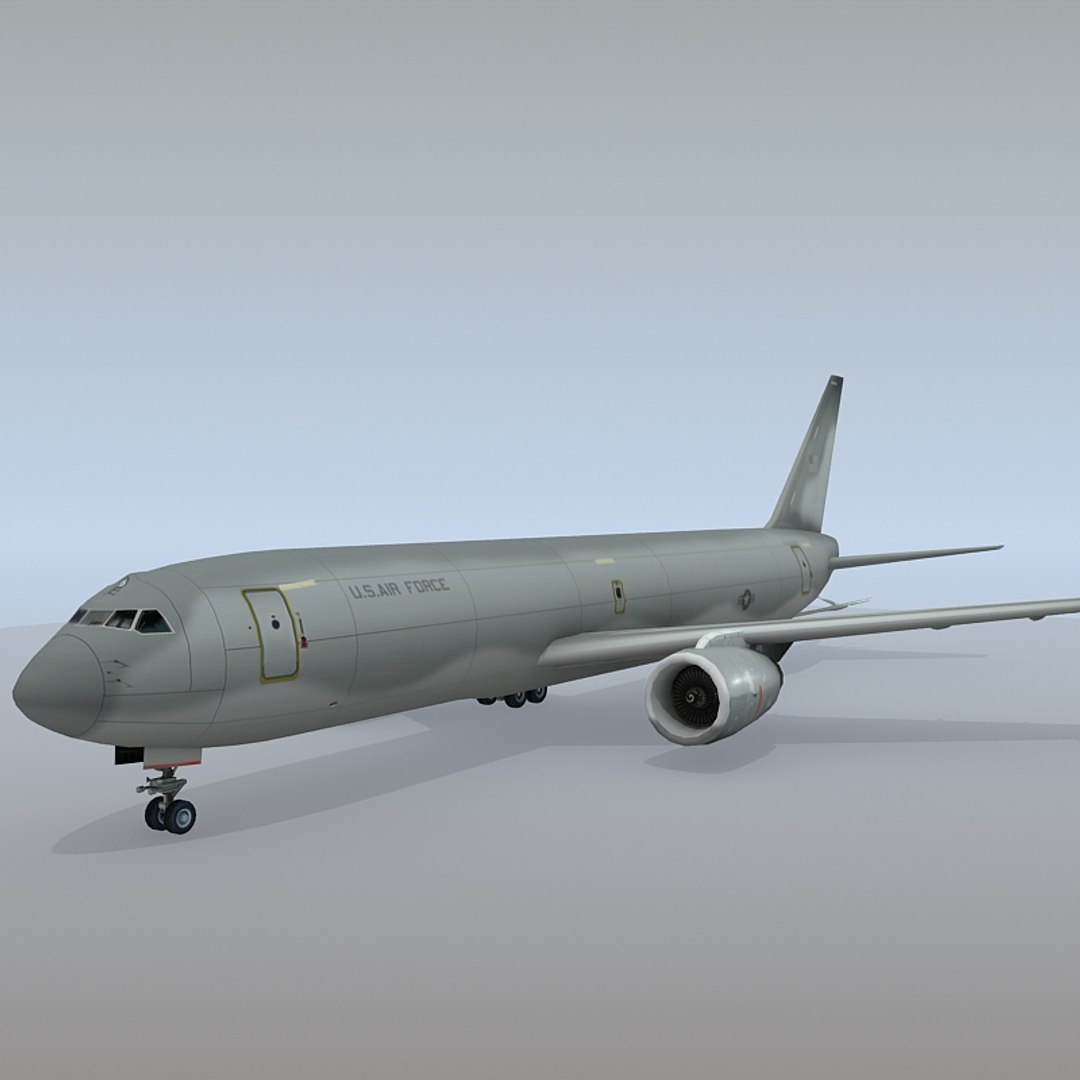 kc-767 usaf tanker 3d max