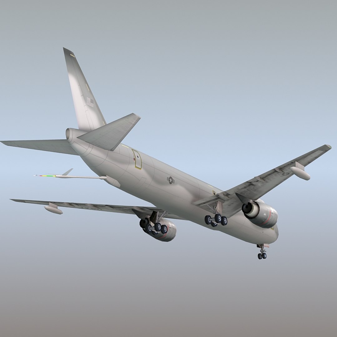 kc-767 usaf tanker 3d max