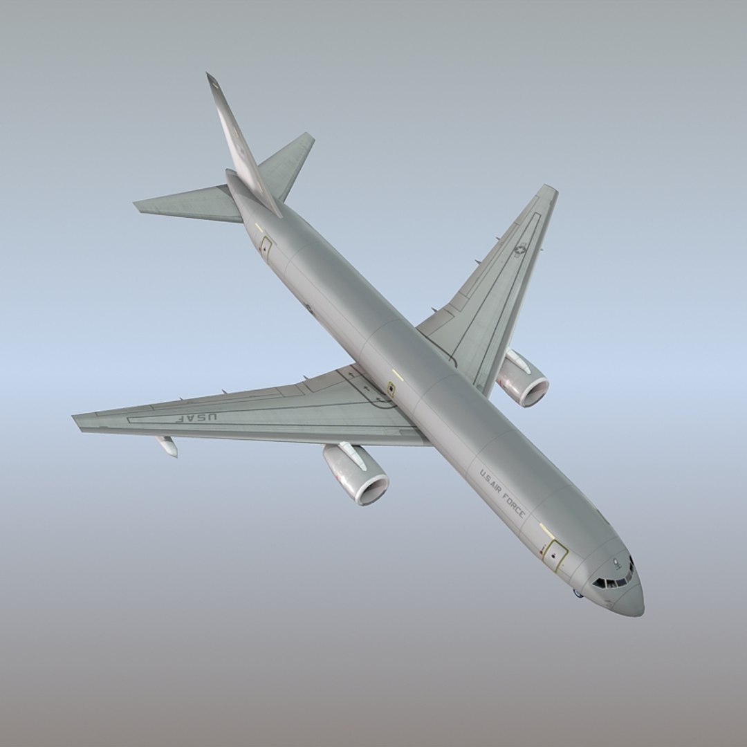 kc-767 usaf tanker 3d max