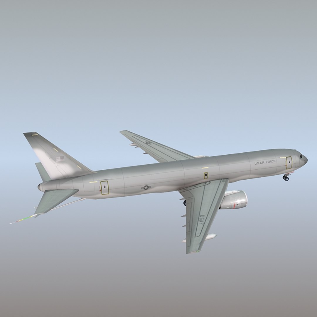 kc-767 usaf tanker 3d max