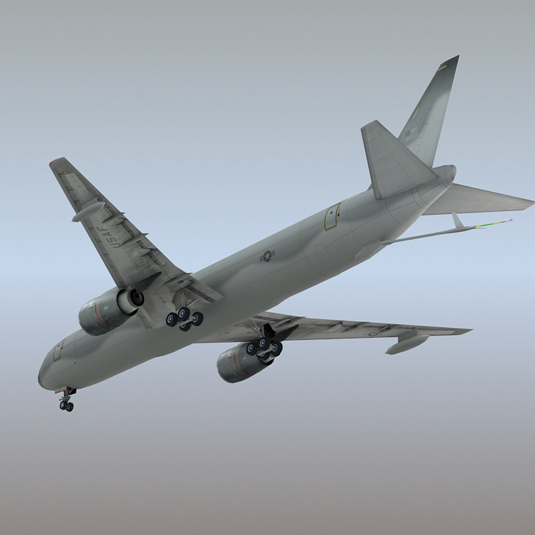 kc-767 usaf tanker 3d max